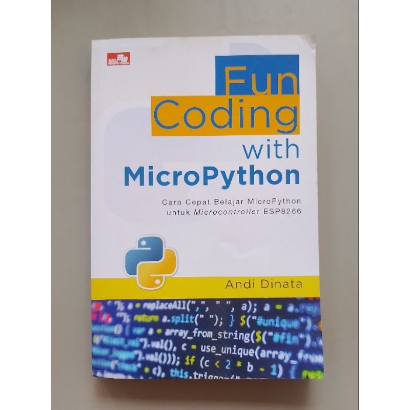 Jual BUKU FUN CODING WITH MICROPYTHON | CARA CEPAT BELAJAR MICROPYTHON ...