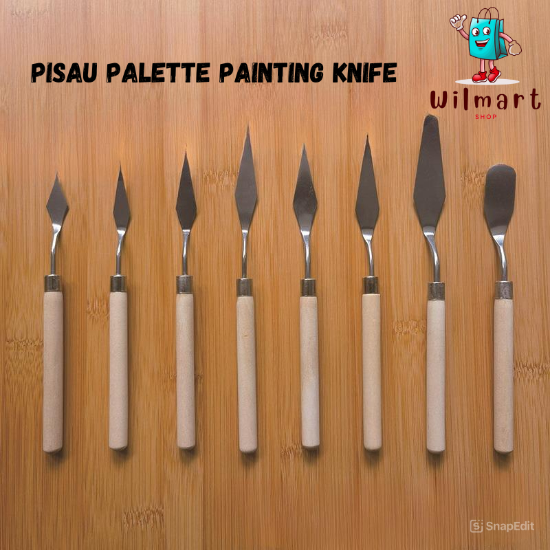 Jual Pisau Pallete Knife Spatula Lukis Pisau Palet Butter Cream Cake ...