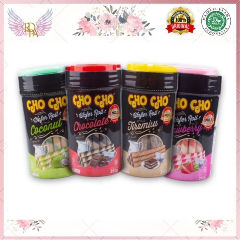 Jual (SURABAYA) Cho Cho Wafer Stick- Roll - Chocolate - Tiramisu ...