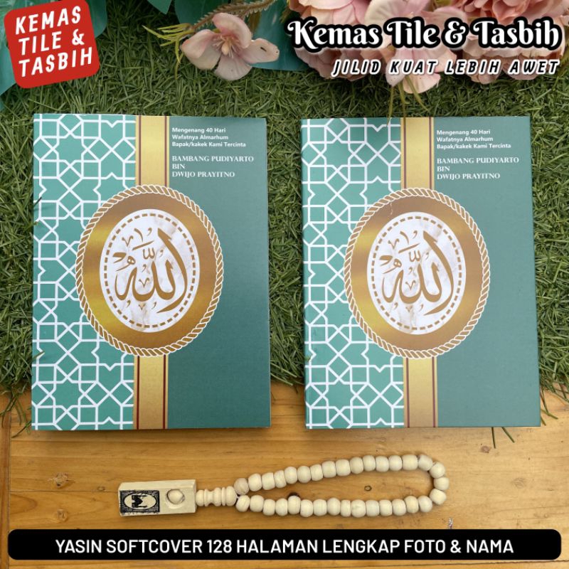 Jual Buku Yasin Softcover Mozaik Desain Custom Foto Alm/Almh - Kemas ...
