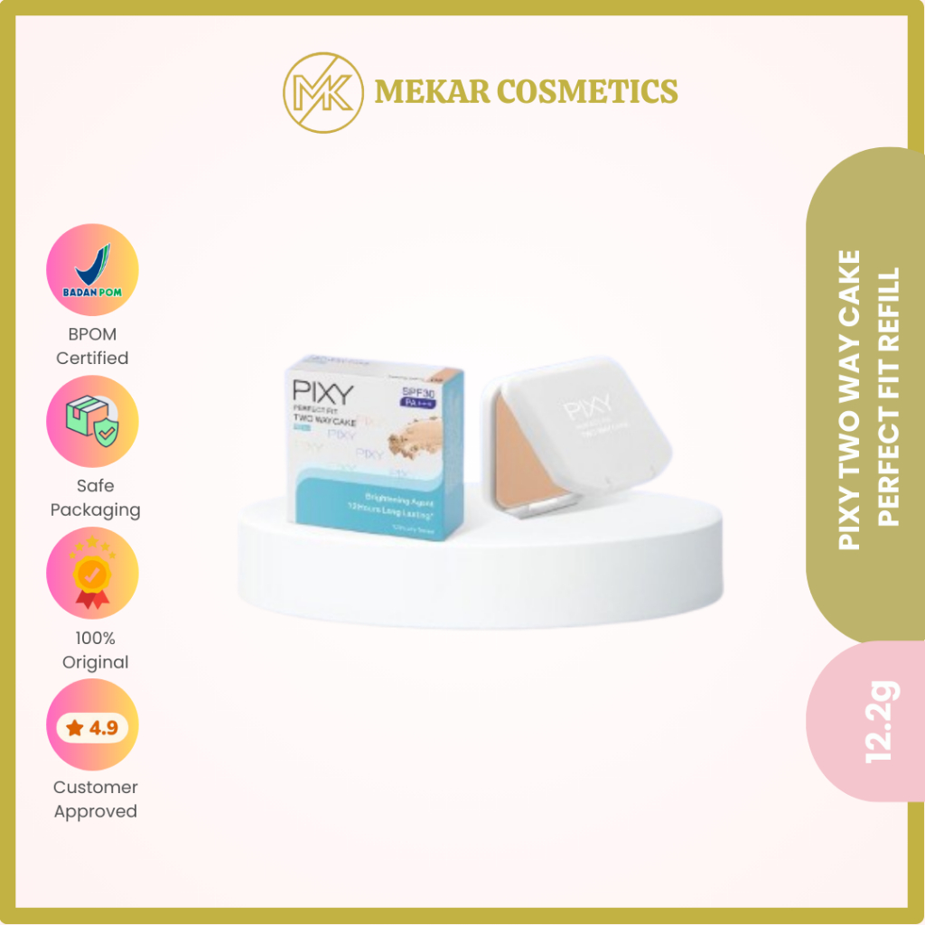 Jual PIXY TWO WAY CAKE PERFECT FIT REFILL | Shopee Indonesia