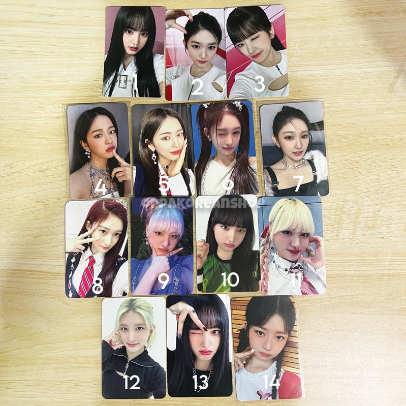 Jual [READY] Official Photocard PC IVE Liz Leeseo Yujin Gaeul Rei Japan / POB Love Dive Eleven ...