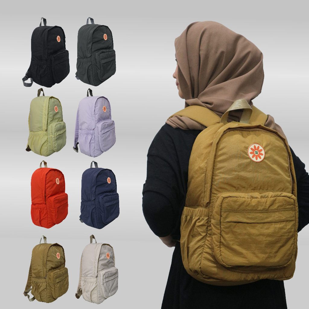 Jual MEKKO - Nara Backpack Tas Ransel Gendong Anti Air Sekolah Kuliah ...