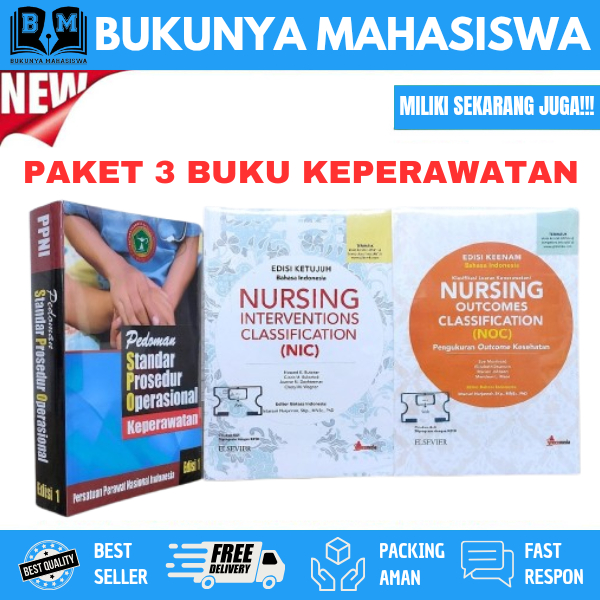 Jual BUKU KEPERAWATAN DASAR NIC NOC TERBARU | Shopee Indonesia