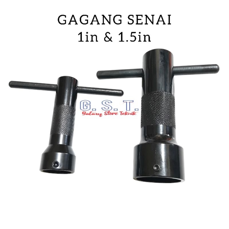 Jual Gagang Senai Bulat Handle Senay Dudukan Snay Snai 1inch 25mm dan 1 ...