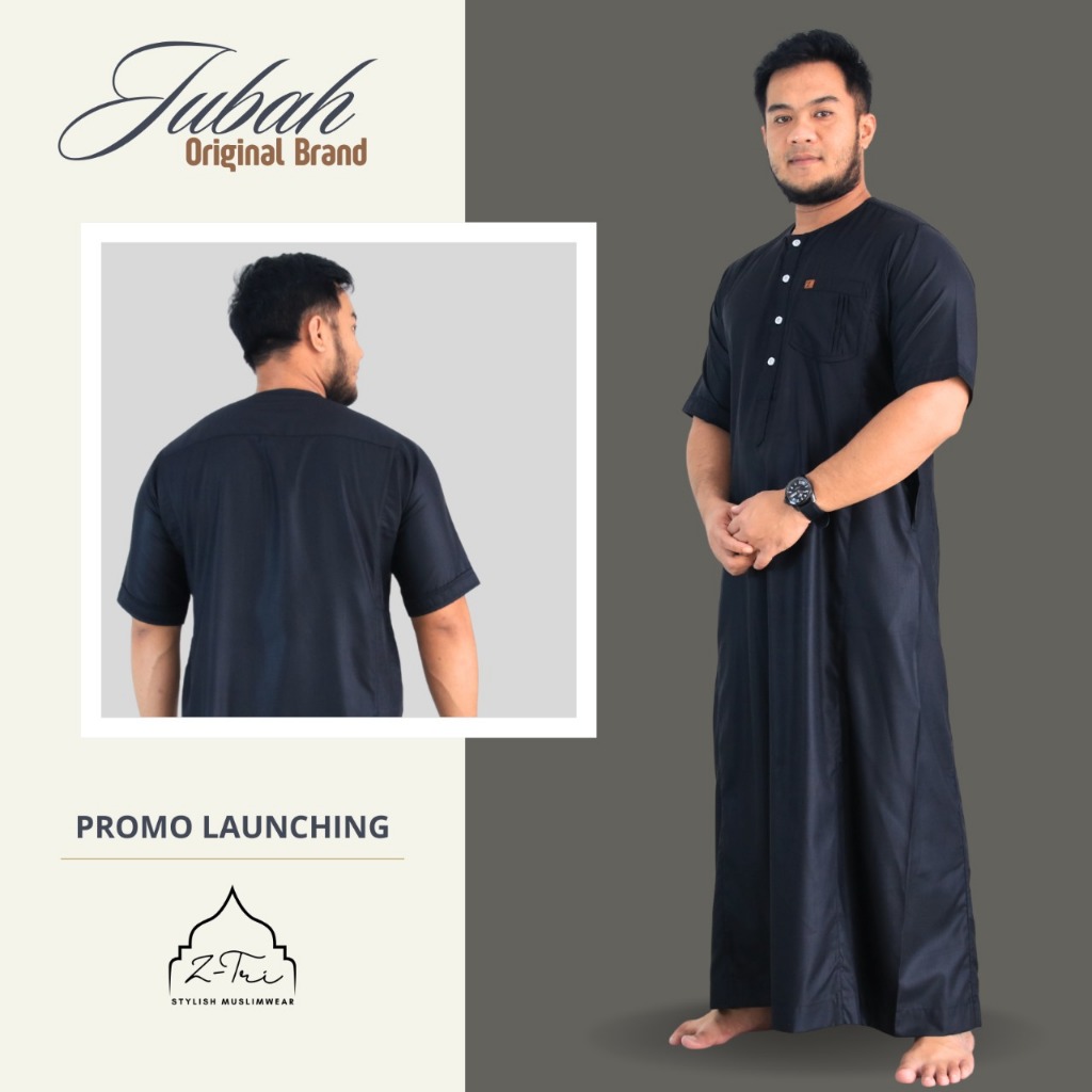 Jual Gamis Jubah Laki Laki Pria Dewasa Muslim Motif Polos Premium Lengan Pendek | Shopee Indonesia