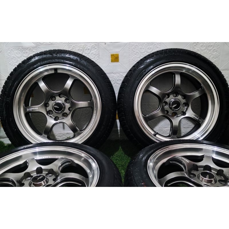 Jual VELG MOBIL ADVAN RG-D2 R15 MULUS | Shopee Indonesia