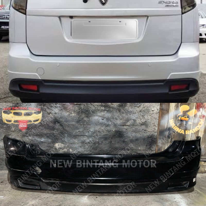 Jual Bumper belakang proton exora bold facelift 2015 2018 original ...