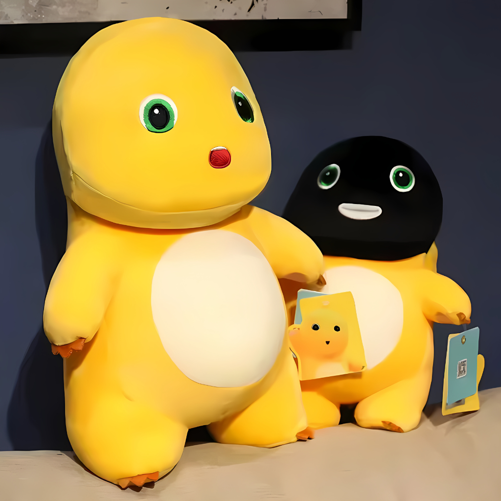 Jual Boneka Dino Nailong Gosong Kepala Hitam Jumbo Giant Fluffy Naga ...