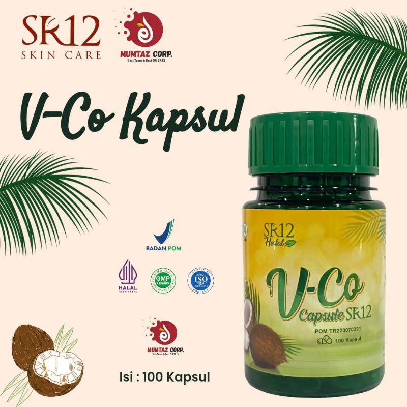 Jual AFIKA COLLECTION - VCO Kapsul SR12 Minyak Kelapa Murni untuk Kesehatan Pencernaan & Berat ...