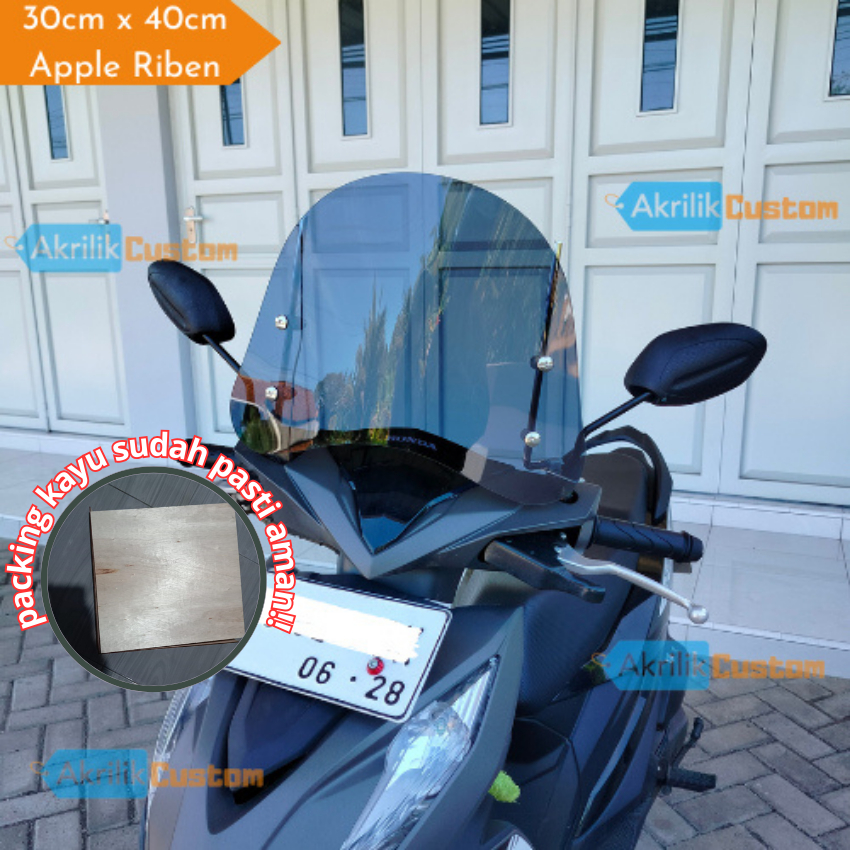 Jual Windsil Apple Rayben Ukuran 30CM X 40CM Windshield Universal Visor ...