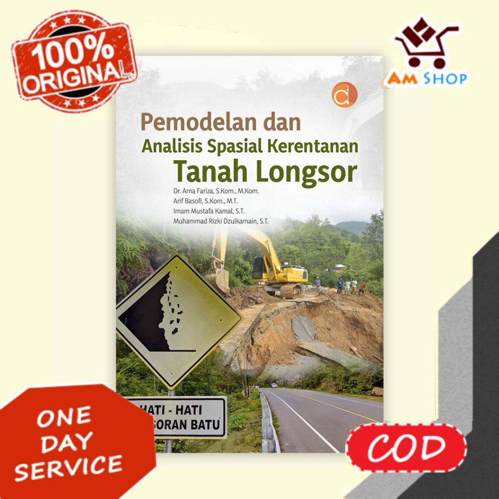 Jual Buku Original Pemodelan dan Analisis Spasial Kerentanan Tanah Longsor - Deepublish | Shopee ...
