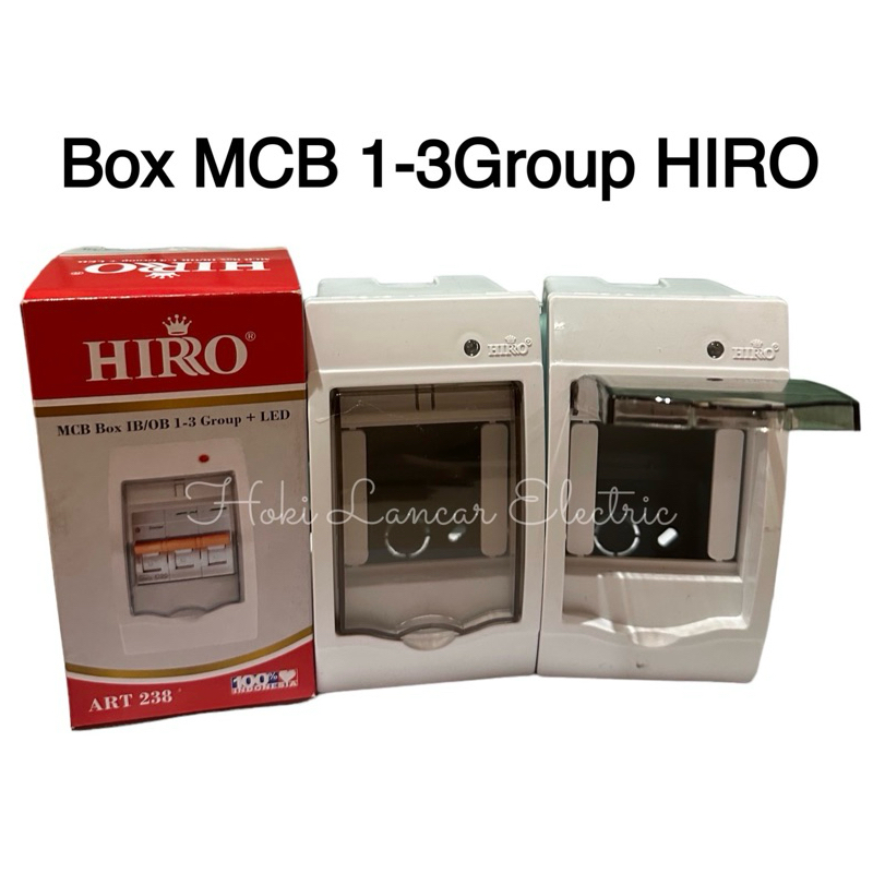 Jual Box MCB 3 Group Tutup Merk HIRO / DEXTA Box MCB 1-3 Group Tutup ...
