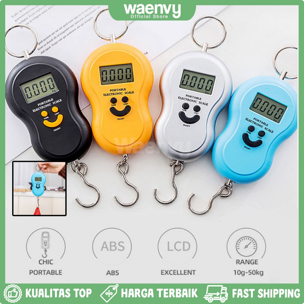 Jual Timbangan Gantung Digital 50KG Koper Karung Digital Potable ...