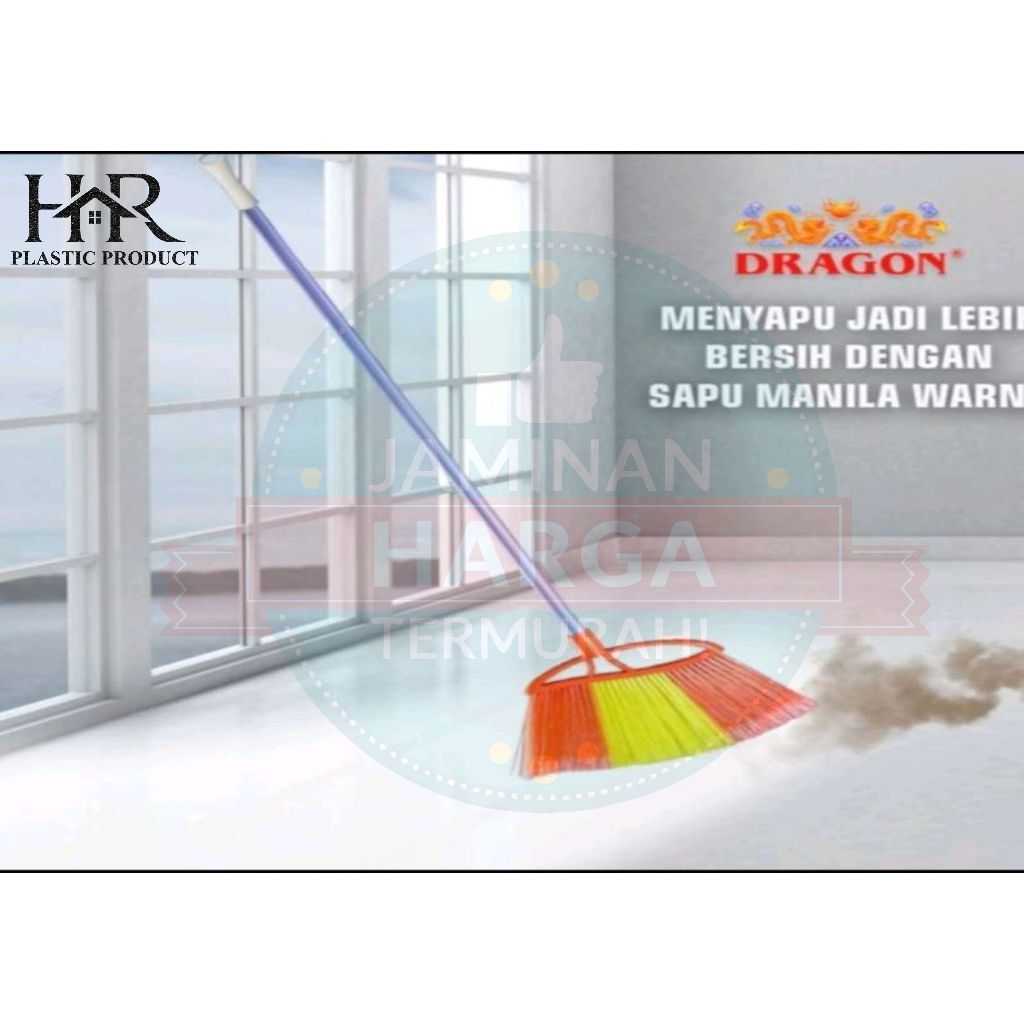 Jual Sapu Senar Nilon Manila DRAGON / Sapu Lantai | Shopee Indonesia