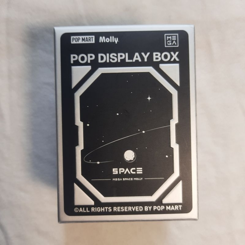 Jual Pop Mart Pop Display Box Space Molly Acrylic Display Original ...