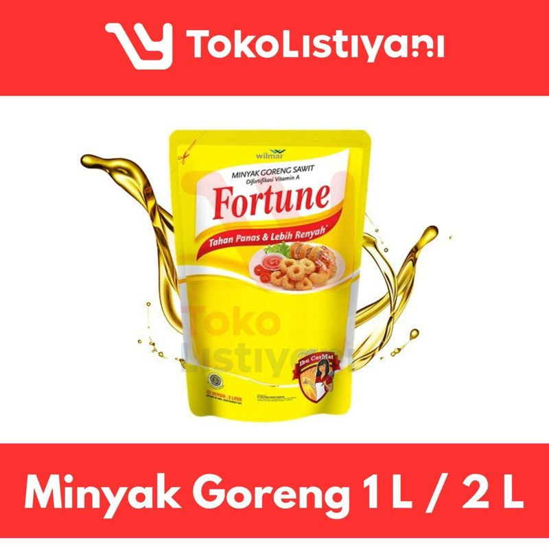 Jual FORTUNE MINYAK GORENG 2 LITER | Shopee Indonesia