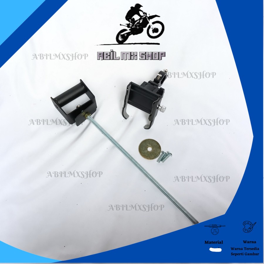 Jual PAKET HOLDER GPS HP NINJA GSX CBR ZX25R PHONE HOLDER ALUMUNIUM ...