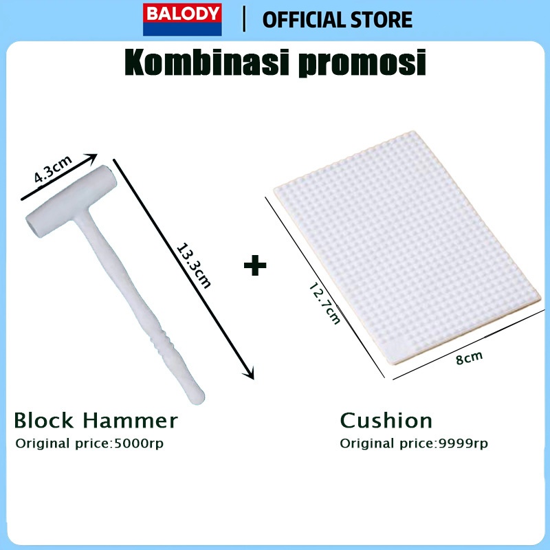 Jual BALODY 12.7*8 Titik Blok Bangunan Pelat Dasar Dots Mainan DIY ...