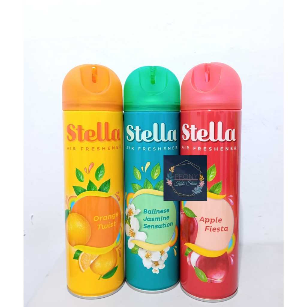 Jual STELLA BOTOL AEROSOL SPRAY AIR FRESHENER 350ML 400ML/pengharum ...