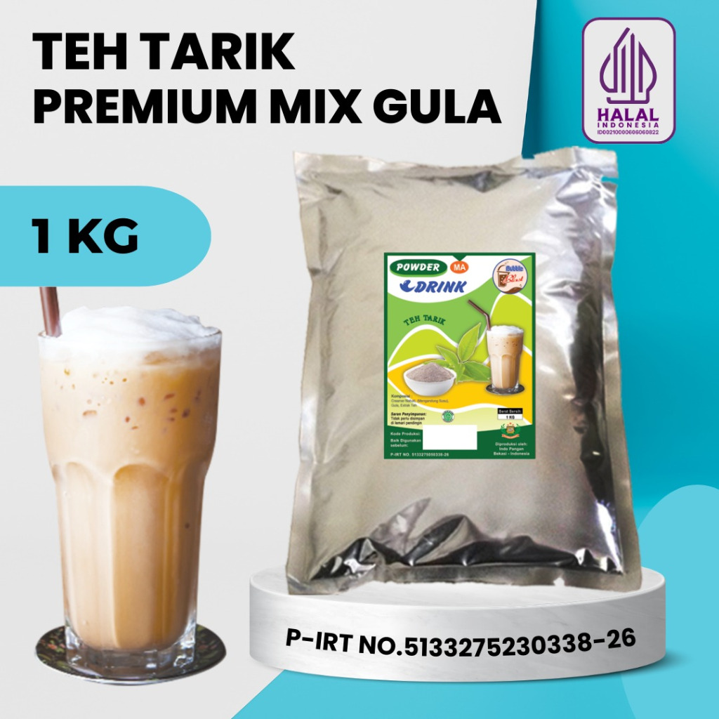 Jual Bubuk TEH TARIK 1 KG - Bubuk Minuman Rasa Teh Tarik / Tea Drink ...