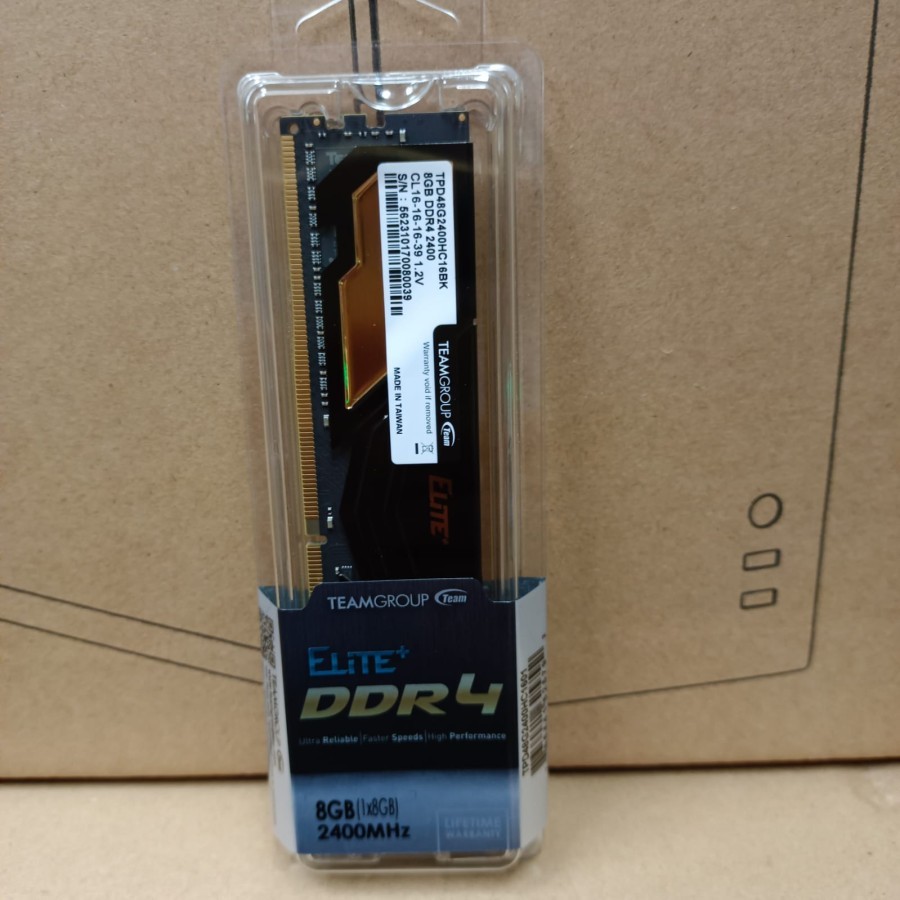 Jual Ram Team Elite 8GB DDR4 2400Mhz - Memory Longdimm 8gb ddr4 pc19200 ...