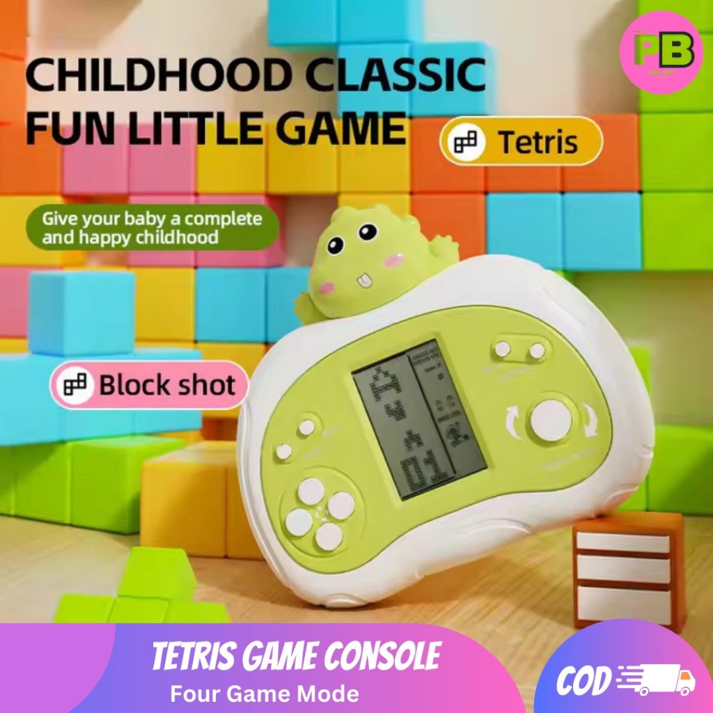 Jual Tetris Game Console Handheld dengan Karakter Menarik Game Bot ...