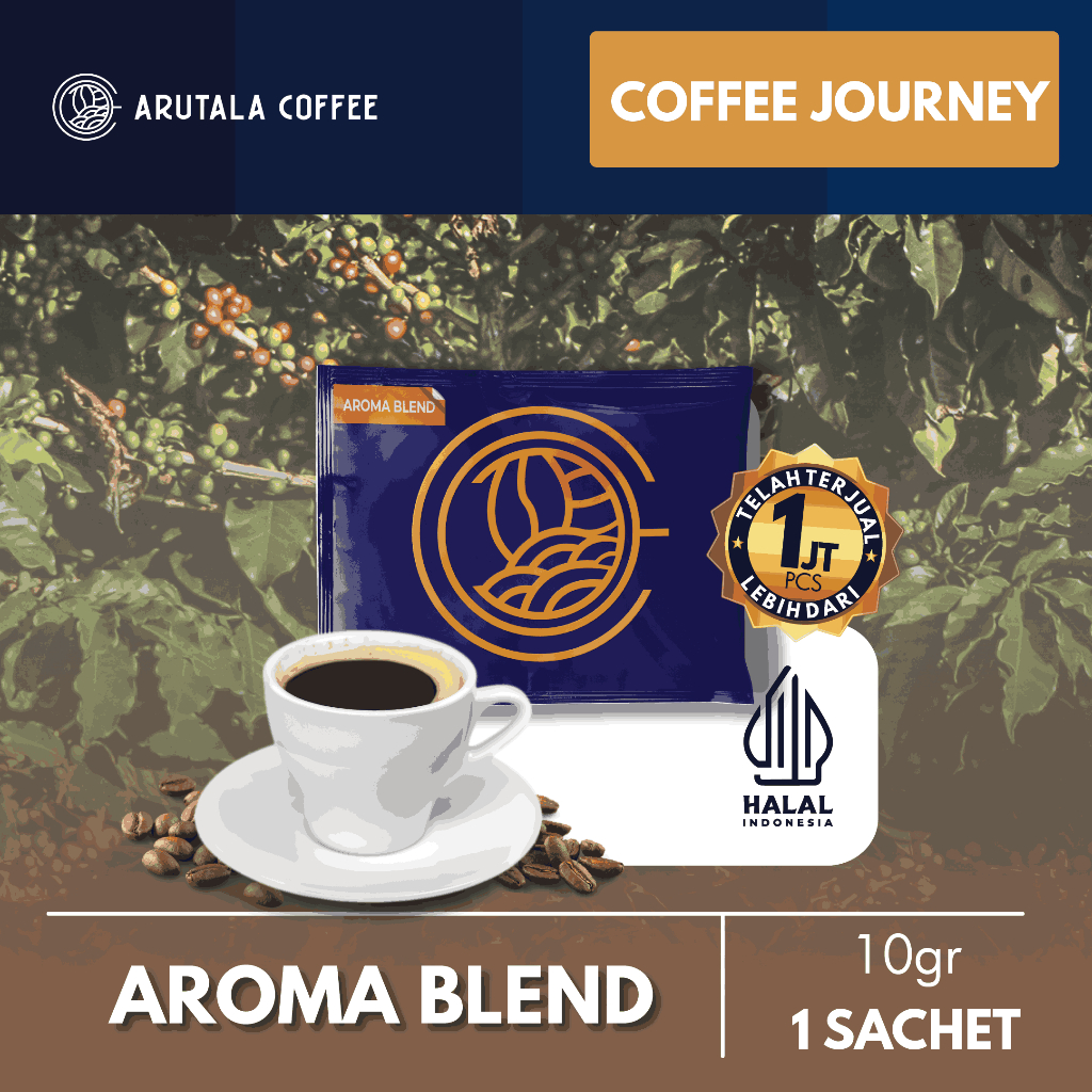 Jual ARUTALA Coffee Journey - Robusta Aroma Blend (1 Pcs - 10gr ...