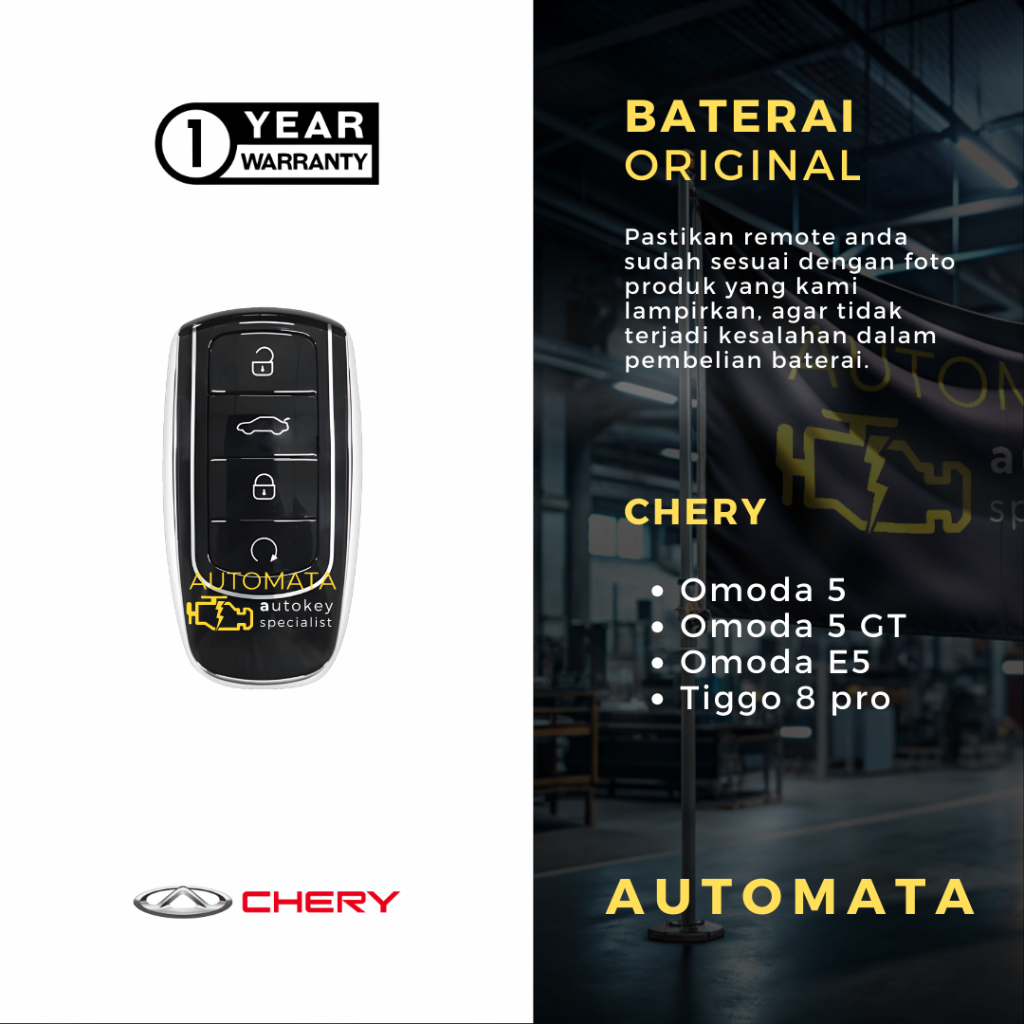 Jual Baterai Remote Chery Omoda E5 Original Panasonic | Shopee Indonesia