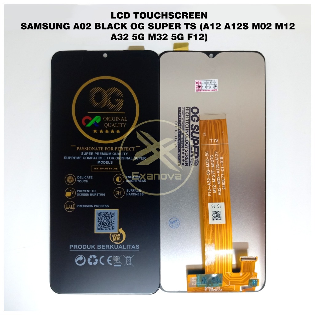 Jual LCD TOUCHSCREEN SAMSUNG A022 TS UNIVERSAL A125 A12 M022 A02 M02 A127 A326 M127 M236 F127 ...