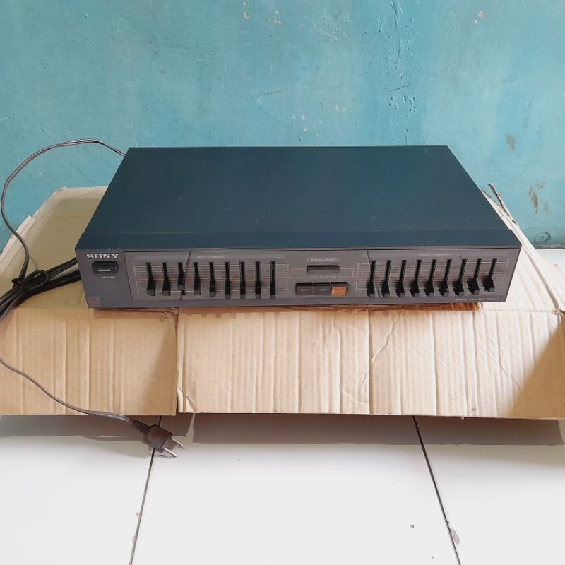 Jual SONY EQUALIZER - SONY SEQ - 210 GRAPHIC EQUALIZER (JAPAN) ORIGINAL ...