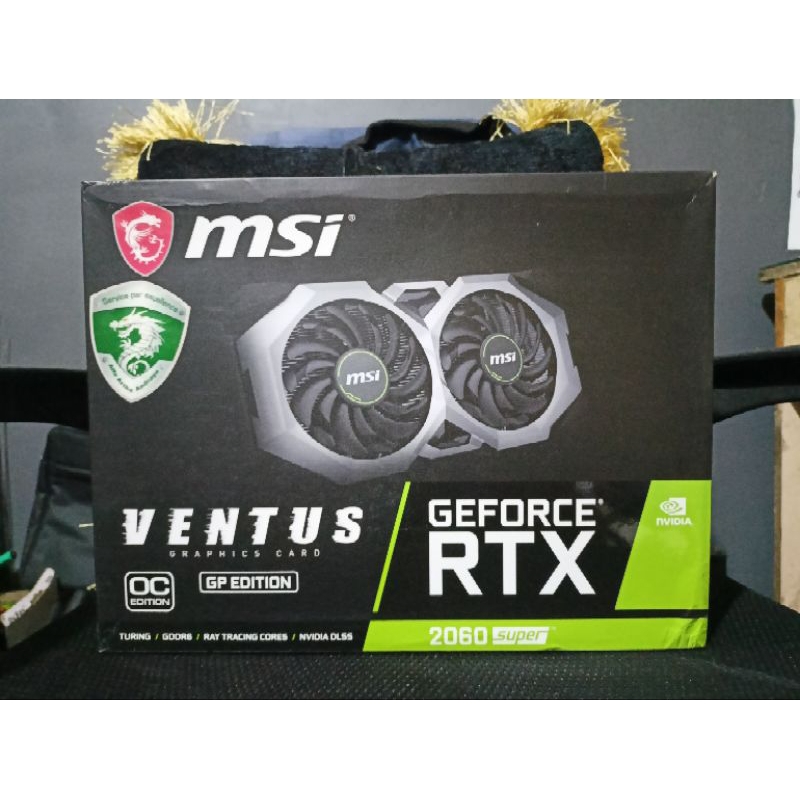 Jual VGA VENTUS MSI NVIDIA RTX 2060 SUPER OC 8GB GDDR6 Second Like New ...