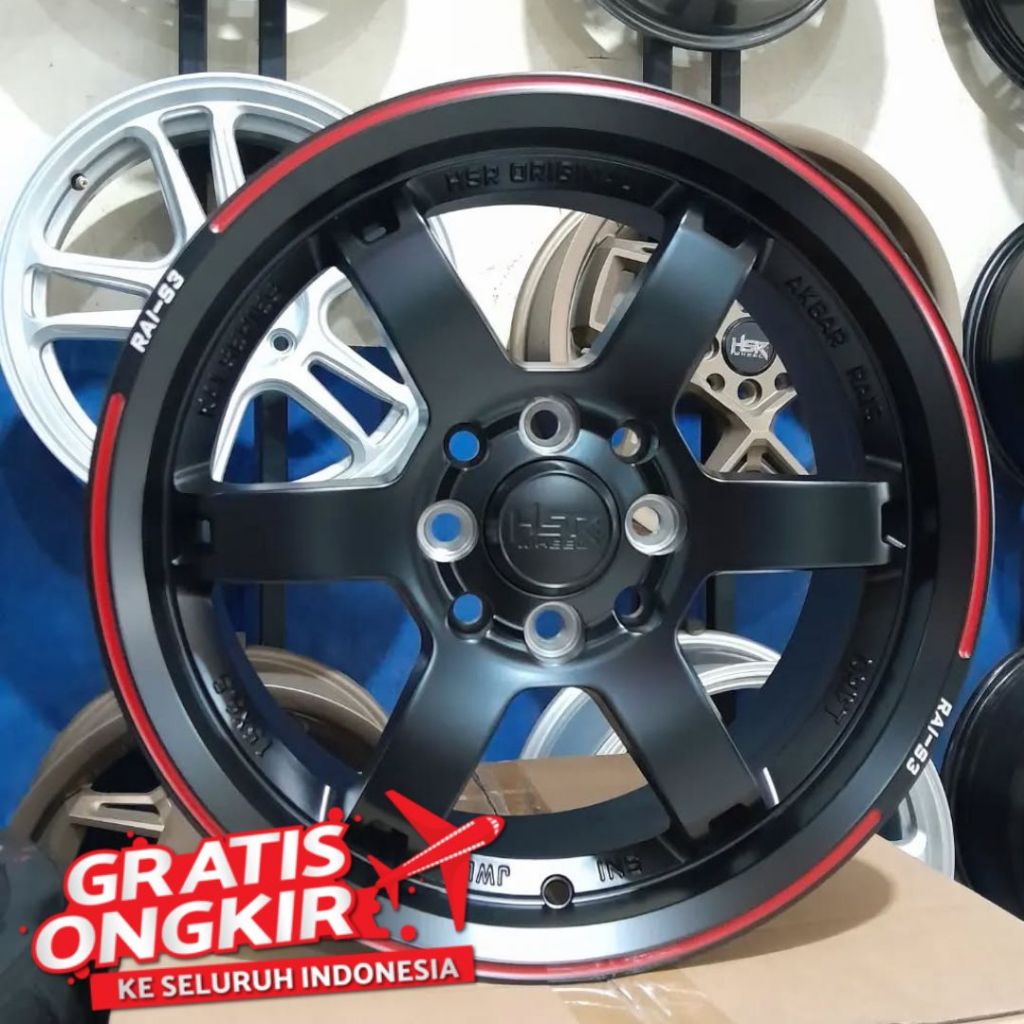 Jual Velg Hsr Rai S3 R15 Pcd 4x100/114,3 Cocok Untuk Avanza Sigra Vios Sirion Vios Livina Dlln ...