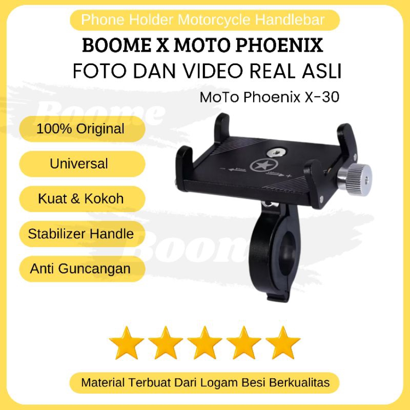 Jual Holder Stang Motor Besi X-30 + Braket Spion Universal | Shopee ...