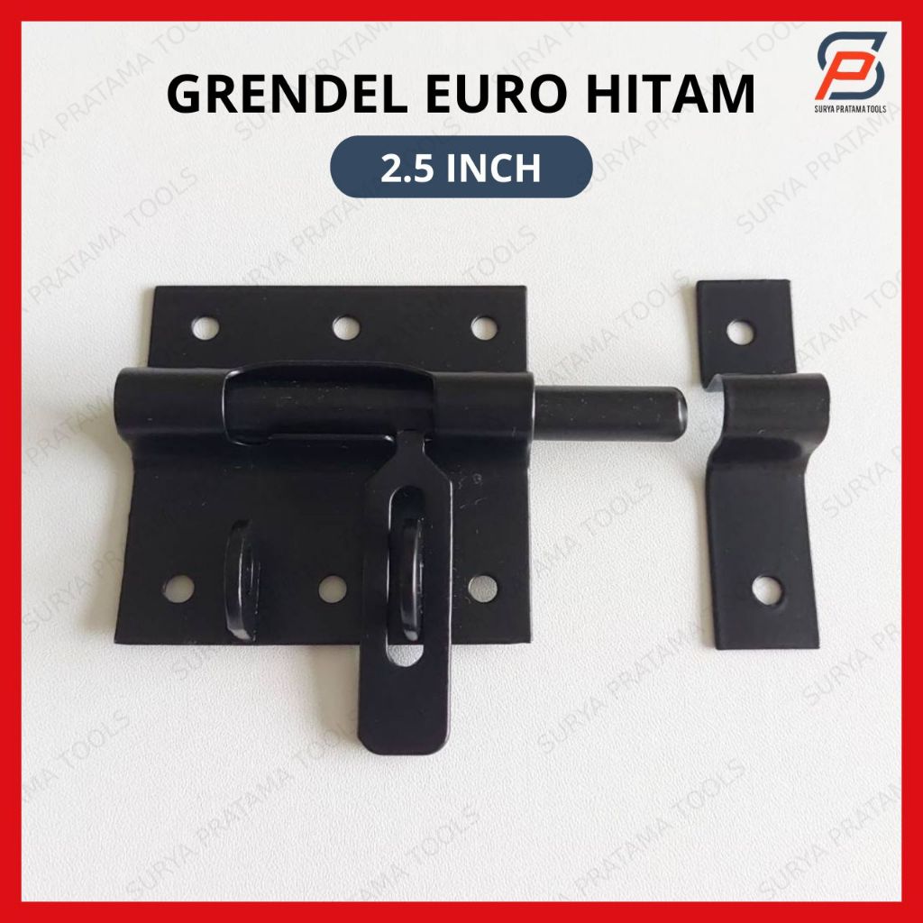 Jual Grendel Pintu Overpal Hitam 2.5 Inch Gerendel Tempat Kunci Gembok ...
