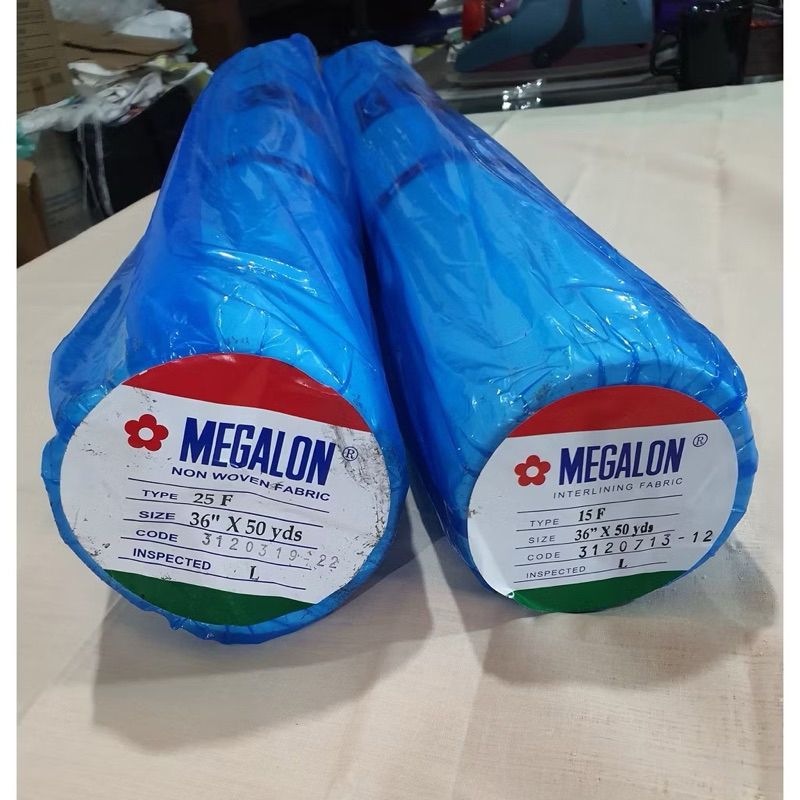 Jual Kain Kapas Lem 25F & 15F merk MEGALON ( 1 roll ) | Shopee Indonesia
