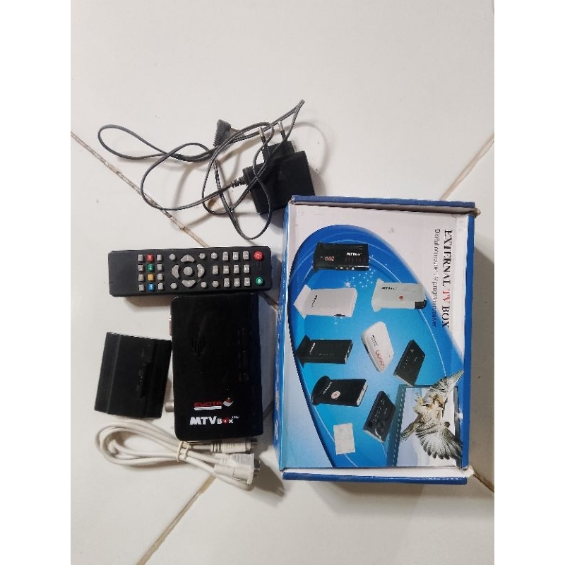 Jual TV Tuner/External TV Box/Digital Computer TV Programe Receiver ...
