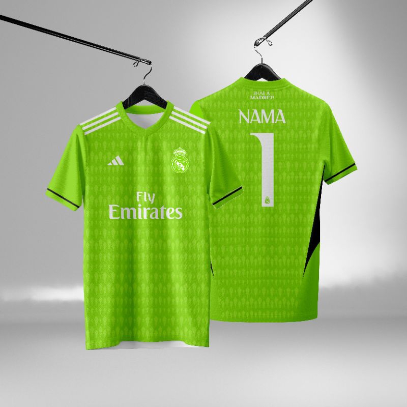 Jual JERSEY GOALKEEPER REAL MADRID 23/24 FULL PRINTING GRATIS NAMA DAN NOMOR PUNGGUNG | Shopee ...