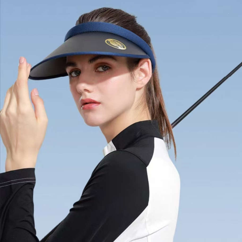 Jual Topi Golf Musim Panas Untuk Wanita Topi Pantai Visor Lebar ...