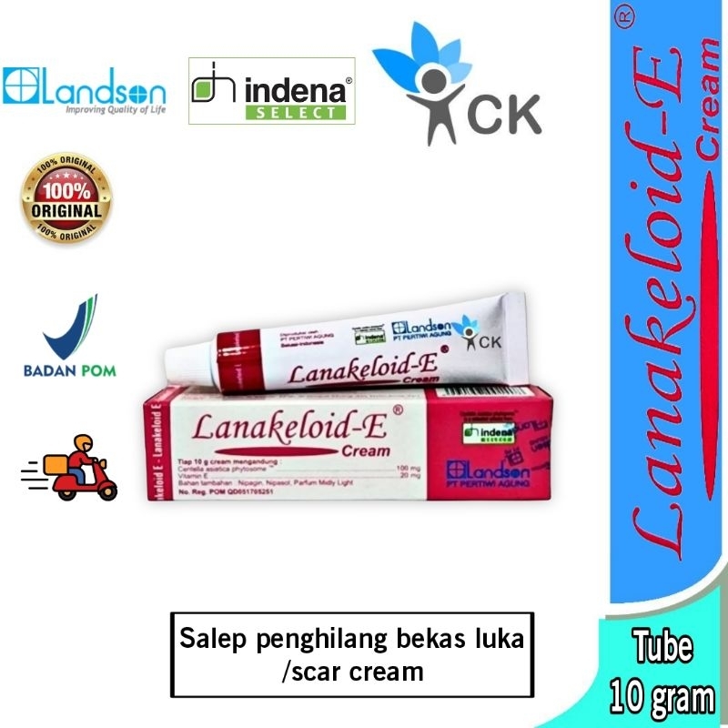 Jual LANAKELOID E LANAKELOID CREAM TUBE 10 GRAM membantu menyembuhkan ...