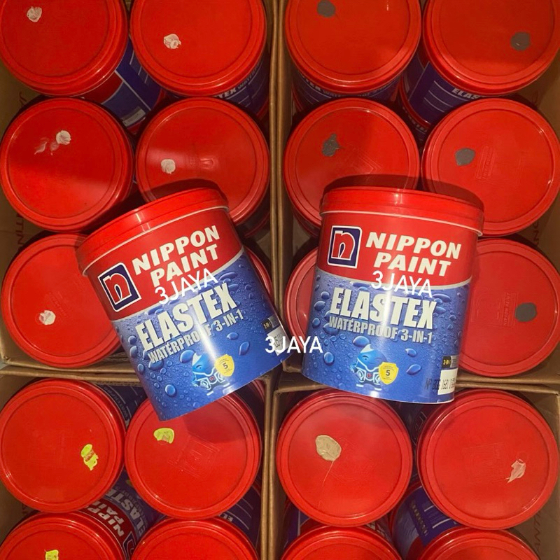 Jual ELASTEX 3-IN-1 NIPPON PAINT 1KG CAT PELAPIS ANTI BOCOR | Shopee Indonesia