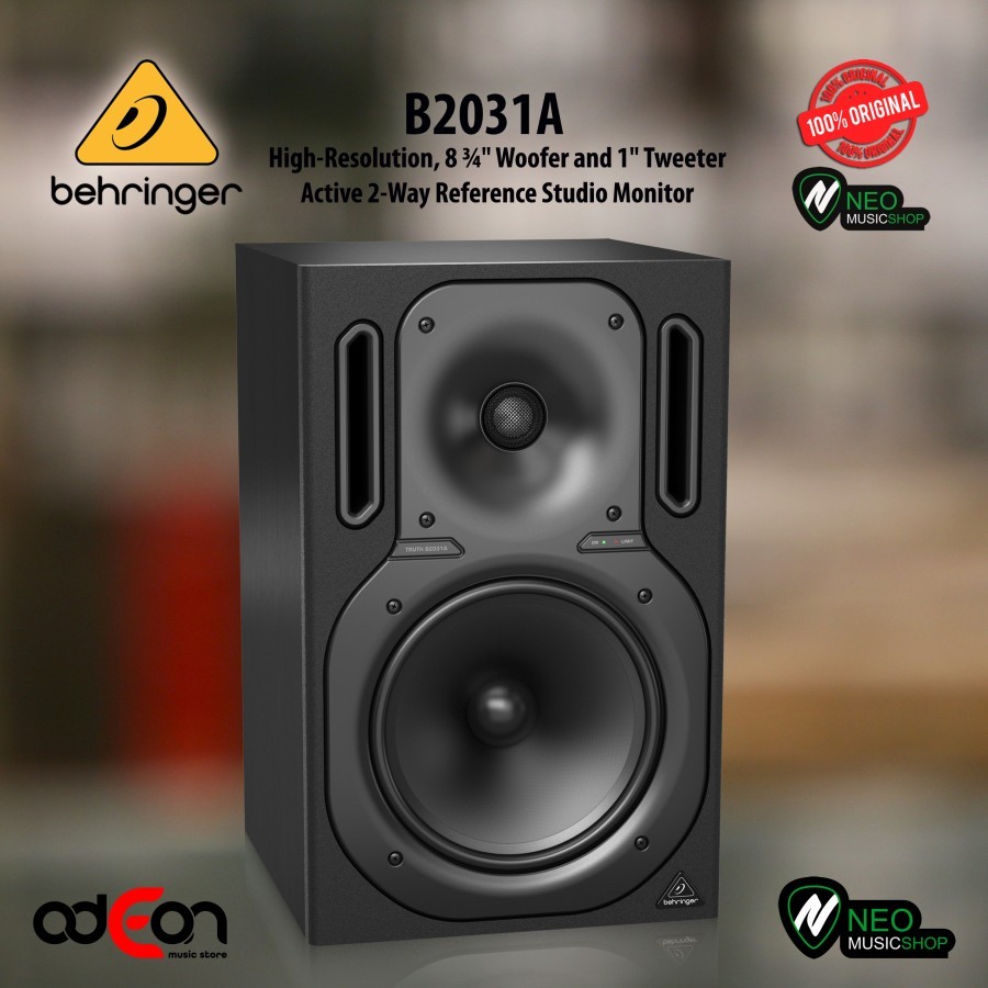 Jual Behringer B2031A High-Resolution, Active 2-Way Reference Studio ...
