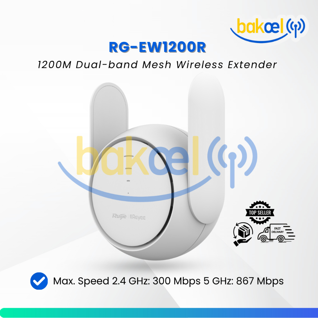 Jual Ruijie RG-EW1200R - 1200M Dual-band Mesh Wi-Fi Extender | Shopee ...