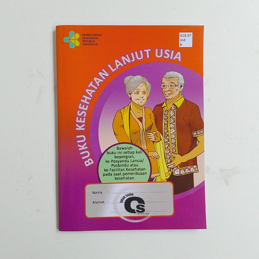 Jual Buku Kesehatan Lansia - Buku Posyandu Lansia - Informasi Kesehatan/KIE | Shopee Indonesia