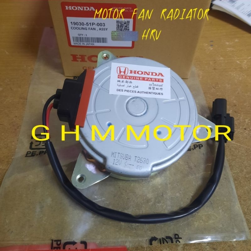 Jual motor fan radiator hrv 2014-2022 original | Shopee Indonesia