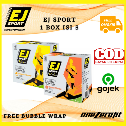Jual EJ Sport Energy Gel 1 Box isi 5 Tube Isotonik | Shopee Indonesia