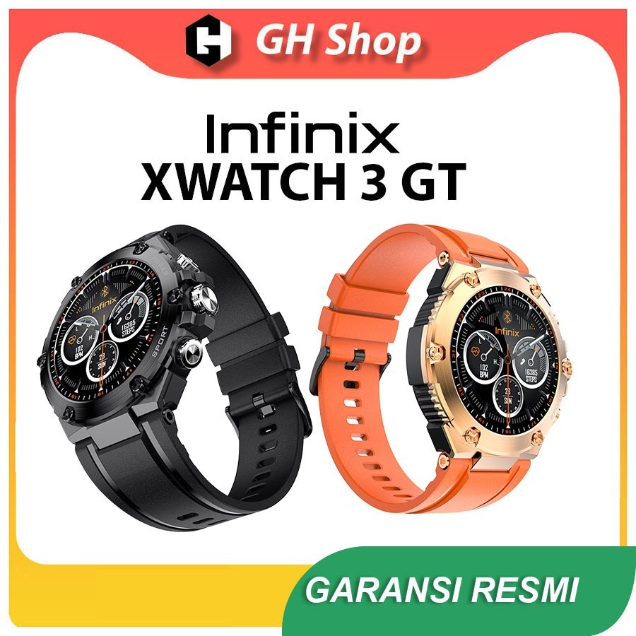 Jual Infinix Smart Watch XWATCH 3 GT [XW3GT] Original 1.53" HD Display ...