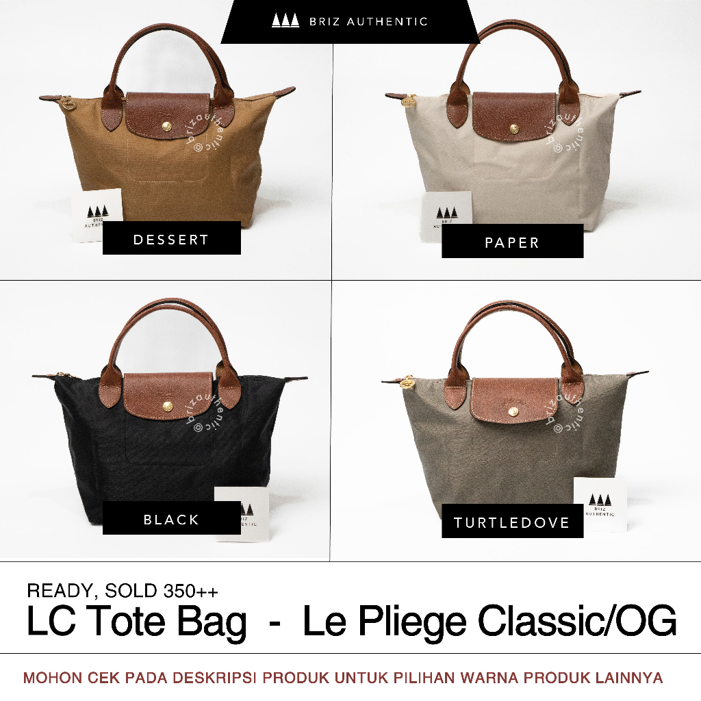 Jual Pre-Order Tas Wanita LC Le Pliage Classic OG Short Handle Hand Bag ...