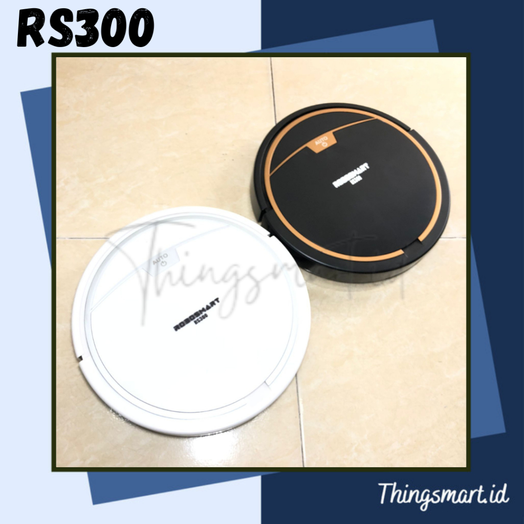 Jual RS300 Robot Vacuum Smart Mopping Sweeping Auto Otomatis Sapu Pel Penyedot Debu Tombol On ...
