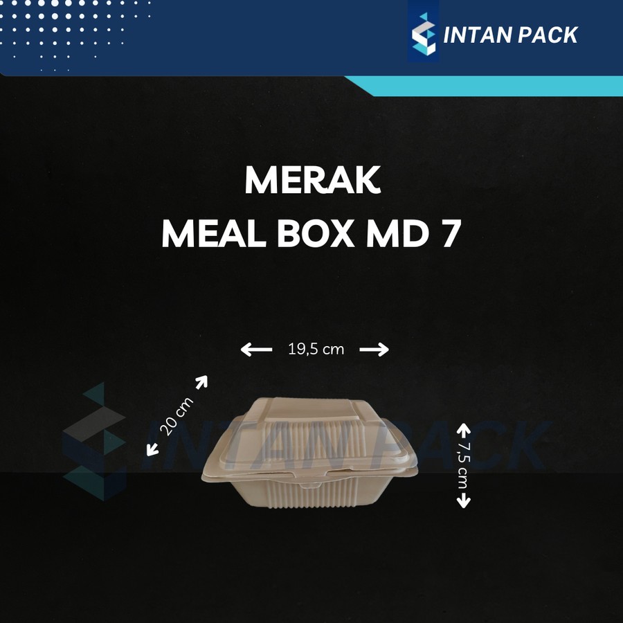 Jual Meal Box Kotak Makan Besar (isi 50 pcs) | Shopee Indonesia